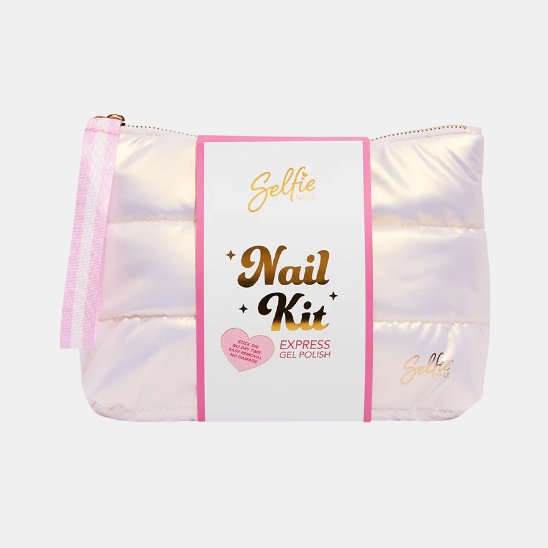 Beauty Bag Nail Kit - Pearl | Selfie Nails | Shut the Front Door