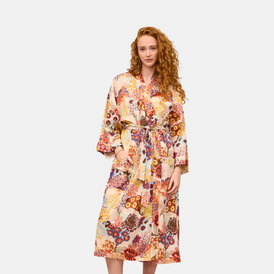 Cora Cotton Robe - Pearl | SAGE & CLARE | Shut the Front Door