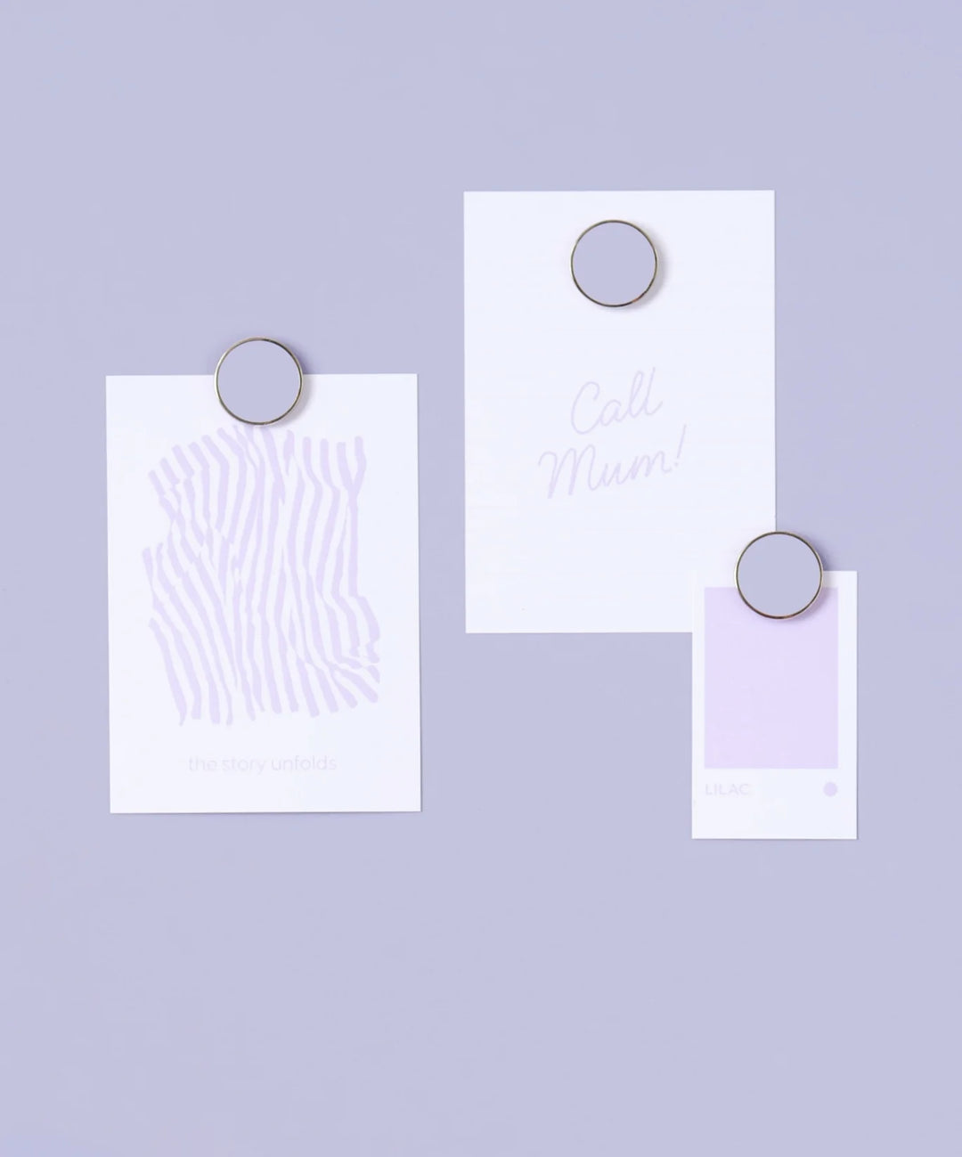 The Buttons - Lilac | Mustard | Shut the Front Door